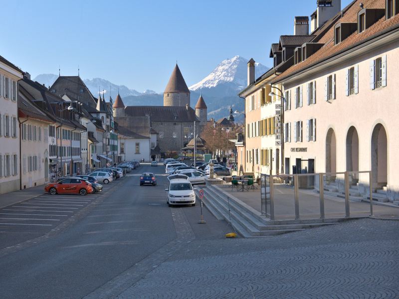 Les lieux à voir dans la ville de Bulle en Suisse